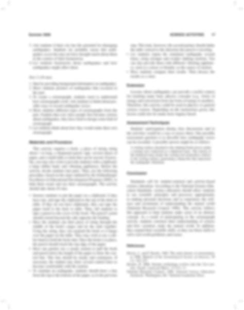 Solution Build A Simple Seismograph Studypool