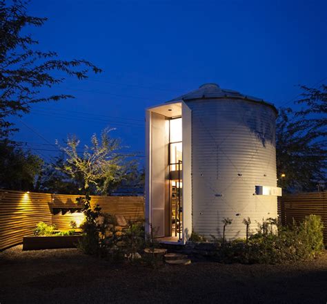 Upcycled Tiny House From 1950s Grain Silo Sustainable Simplicity