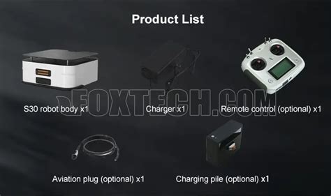 S30 Factory Manufacturer Mobile Base Robot Autonomous Charging Ugv