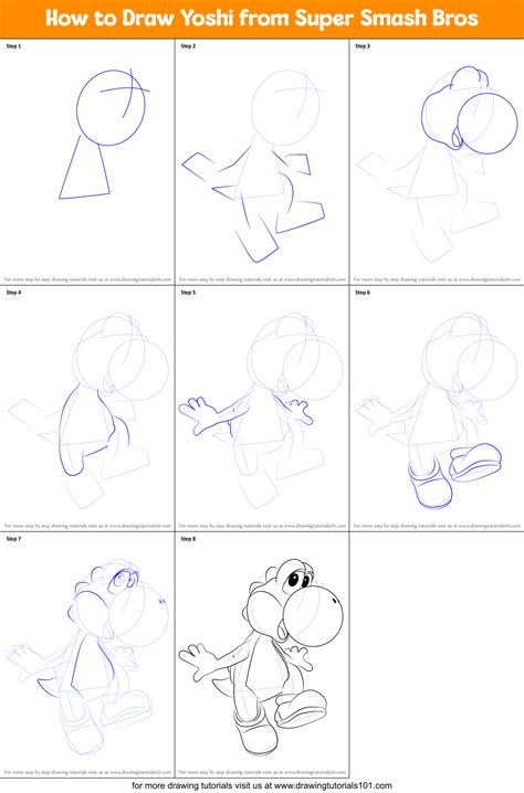 How To Draw Yoshi Pixel Art