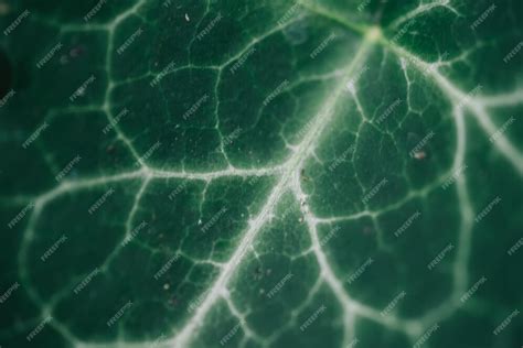 Premium Photo Leaf Texture With Capillary System