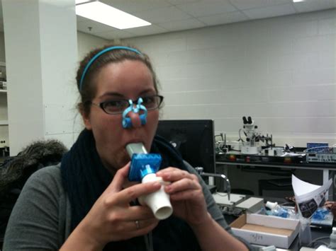 Pink Scrubs Spirometry Lab