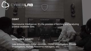 Getting Started With Using The Dark Web For OSINT Investigations PPTX