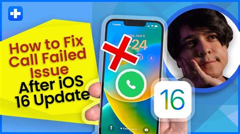 How To Fix Call Failed Issue After Ios 16 Update Youtube