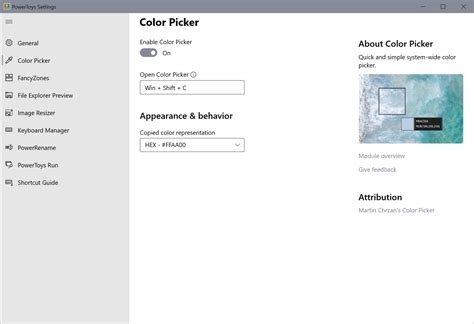 Microsoft Releases Powertoys 0 20 With Color Picker Tool Ghacks Tech News