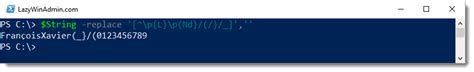 PowerShell Remove Special Characters From A String Using Regular Expression Regex LazyWinAdmin