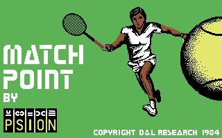 Match Point Commodore 64 Game Download Disk Tape Cheat Lemon64