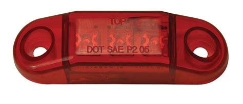 Waterproof Running Light 3 Diode Sealed Led Red