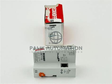 Beckhoff Ek1110 Ethercat Extension Plc Terminal Segment New Palik Automation