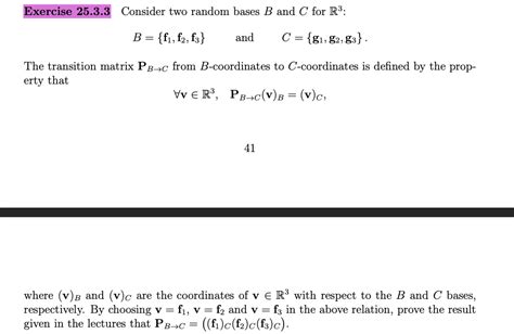 Uni Maths Proving Formation Of Transition Matrix Rhomeworkhelp