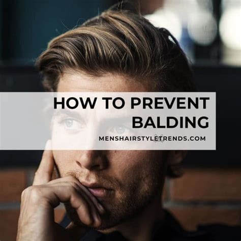 Balding The Signs And How To Stop Balding Prevent Baldness