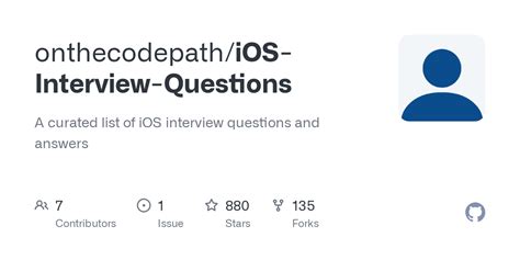github onthecodepath ios interview questions a curated list of ios
