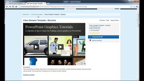 articulate storyline tutorial using the video sampler interaction