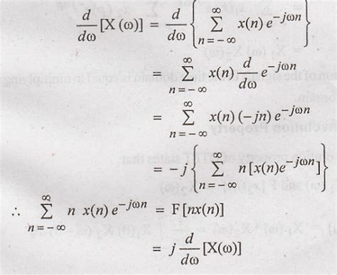 Discrete Time Fourier Transform Dtft