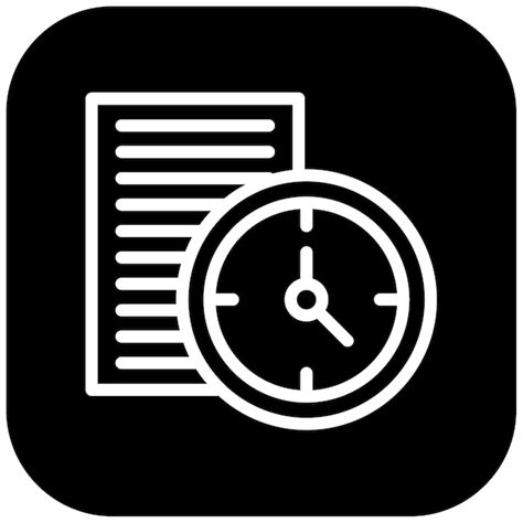 Premium Vector Time Management Vector Illustration