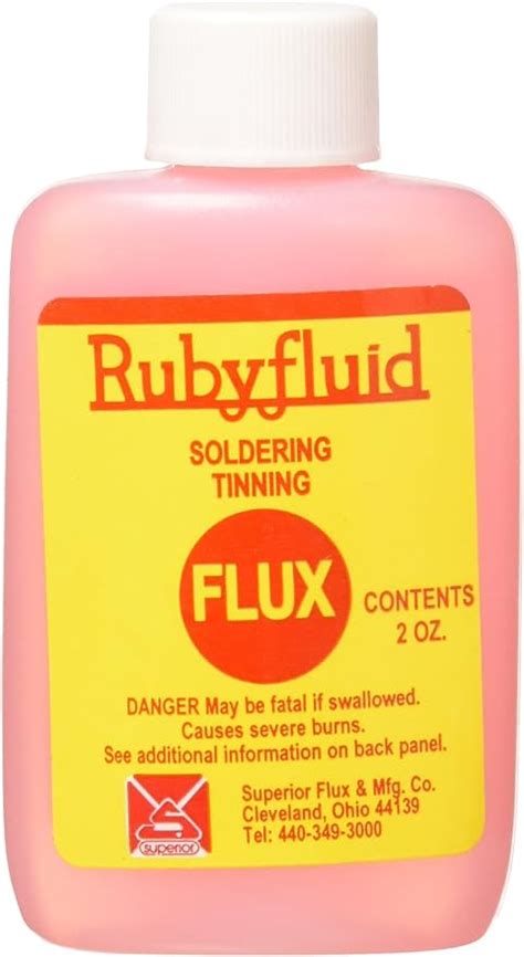 Superior Flux Ruby Chemical OZ Liquid Rubyfluid Amazon Ca Tools Home Improvement