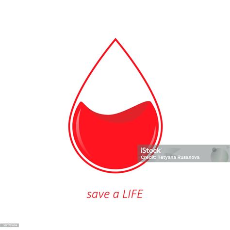 기부 혈액 드롭 흰색 배경에 고립에 대 한 포스터 평방 벡터 일러스트 레이 션 방울에 대한 스톡 벡터 아트 및 기타 이미지 방울 피 개념 Istock