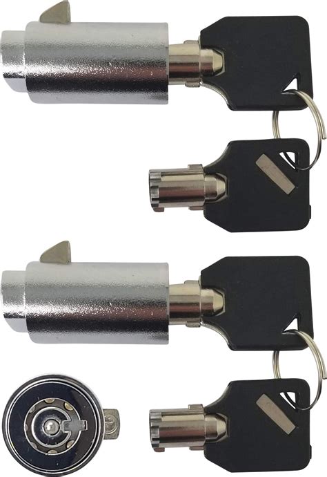 Storage Unit Cylinder Lock Twin Pack 2 Locks Keyed