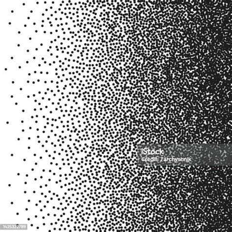 팁플 패턴 점선으로 표시된 기하학적 배경 찌르기 점웍 그리기 점을 사용한 음영 픽셀 분해 무작위 하프톤 효과 화이트 노이즈 거친 질감 벡터 일러스트 레이 션 가리기에 대한