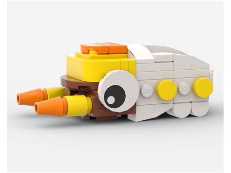 Lego Moc Grubbin Pokemon By Agilinzzz Rebrickable Build With Lego