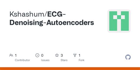Github Kshashum Ecg Denoising Autoencoders