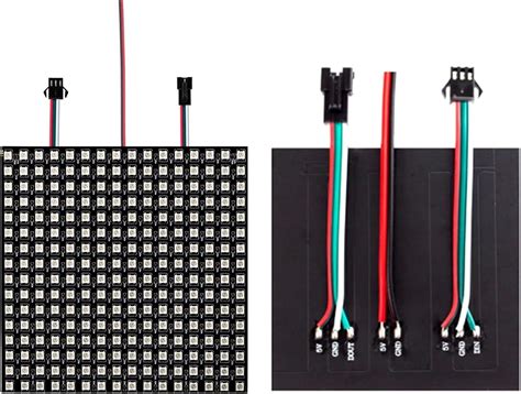 WS B RGB LED Digital Flexible Individually Addressable Panel Light