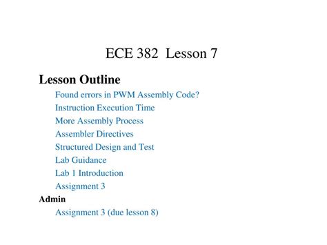 PPT ECE Lesson PowerPoint Presentation Free Download ID