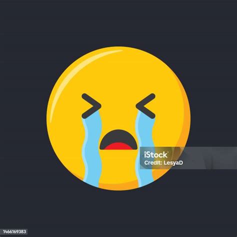 이모티콘 아이콘입니다 슬프고 우는 이모티콘 벡터 일러스트 레이 션 가공의 인물에 대한 스톡 벡터 아트 및 기타 이미지 가공의 인물 개념 개념 기호 Istock