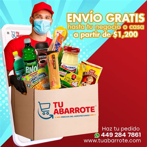 Tu Abarrote ¡¡te Llevamos Tu Pedido Sin Costo Hasta Tu Domicilio O