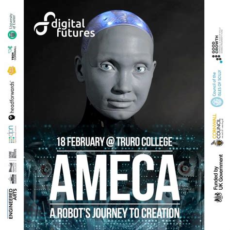 Ameca Ai Robotics Tecwomen Cornwalltech Digitalfutures Tecwomen Cic