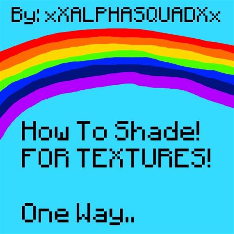 How To Shade A Minecraft Texture One Way
