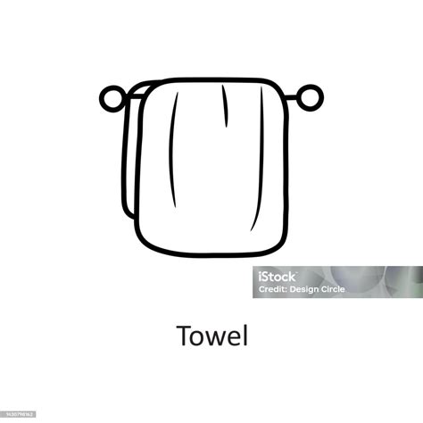 수건 벡터 개요 아이콘 디자인 일러스트레이션 흰색 배경 Eps 10 파일에 운동 기호 근육에 대한 스톡 벡터 아트 및 기타 이미지 근육 날씬한 남자 Istock