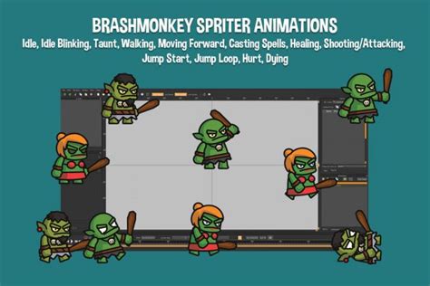 Ogre Tiny Style D Character Sprites CraftPix Net