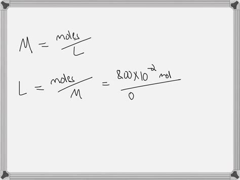 what volume of the stock solution part a would contain the number of