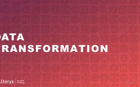 Using Cross Tab And Transpose In Alteryx The Data School Down Under