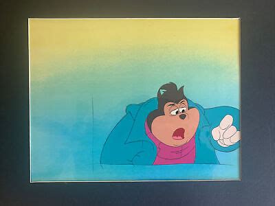 Disney Goof Troop Original Production Animation Cel Drawing Pj Tv Art Cell Picclick Au