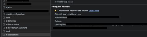 Xhr Type Request With A Warning Type Request Not Record In Har File