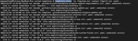 Error While Generating Stats Issue Projectdiscovery Templates Stats GitHub