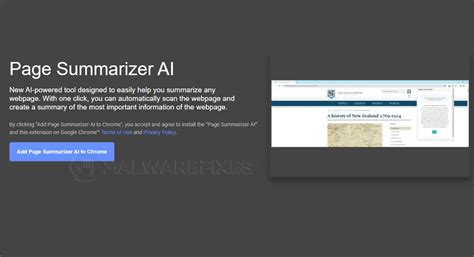 How To Remove Page Summarizer AI Google Chrome MalwareFixes