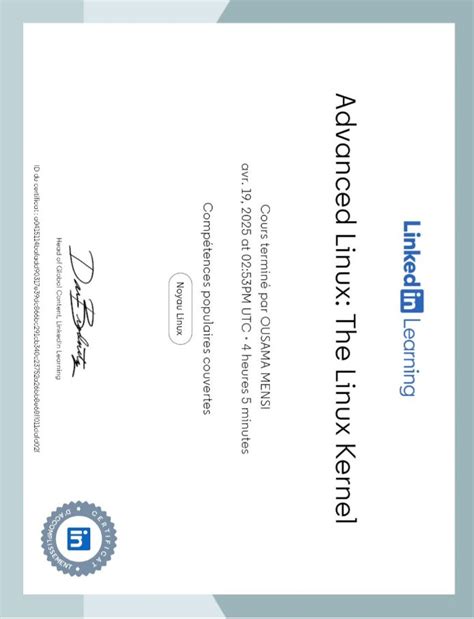 Linuxkernel Embeddedsystems Opensource Training Certification Sysdev Mainsi Oussema