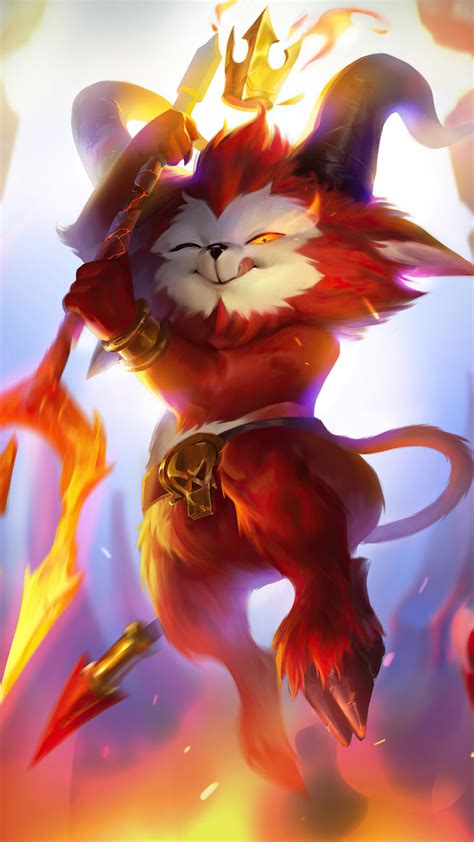 Demon Teemo Lol League Of Legends Video Game Hd Phone Wallpaper