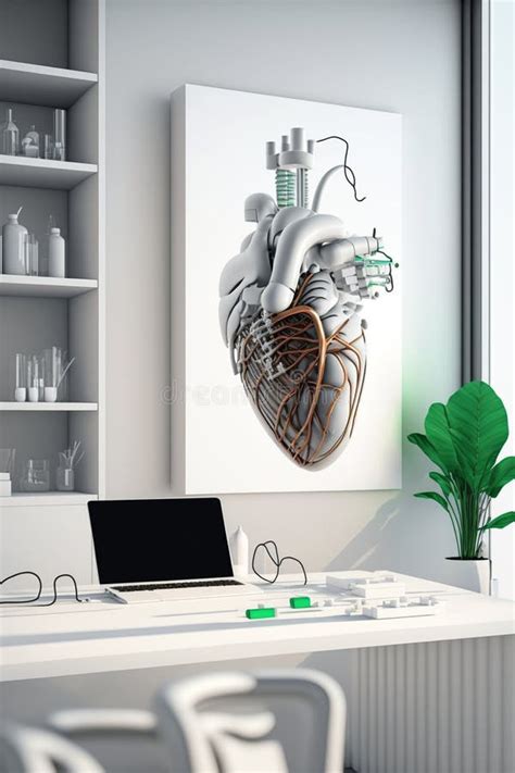 Creating Artificial Heart Medical 3d Printing Of Heart Model