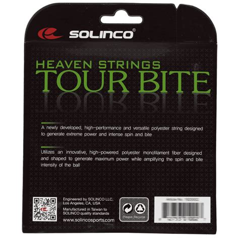 Corda Solinco Tour Bite 115 Set Individual