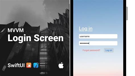 Create A Beautiful Login Screen In Swiftui With Mvvm Tutorial Ios 2022