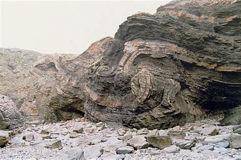 Fractured Overthrust Fold At Broad Haven This Text Book Ex… Flickr