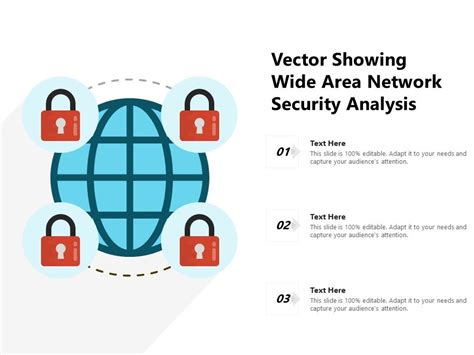 Vector Showing Wide Area Network Security Analysis Ppt Powerpoint Presentation Summary Templates Pdf