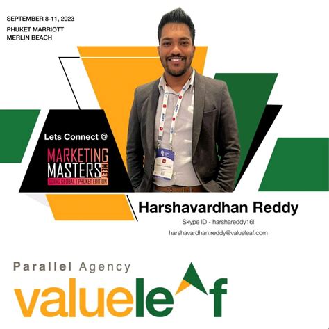 harsha vardhan reddy on linkedin cmomeet2023