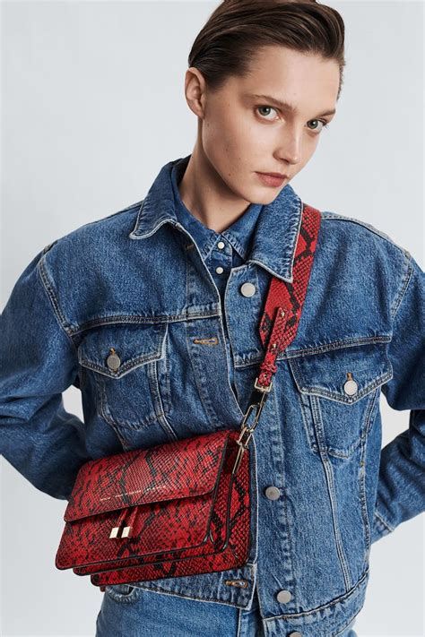 Shoulder Bag “red Python” Chylak