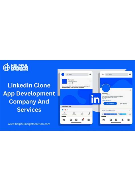 Linkedin Clone App Development Company And Services By Helpfulinsight