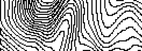 Premium Vector Dithered Wavy Curved Line Texture Black Pixel Glitch